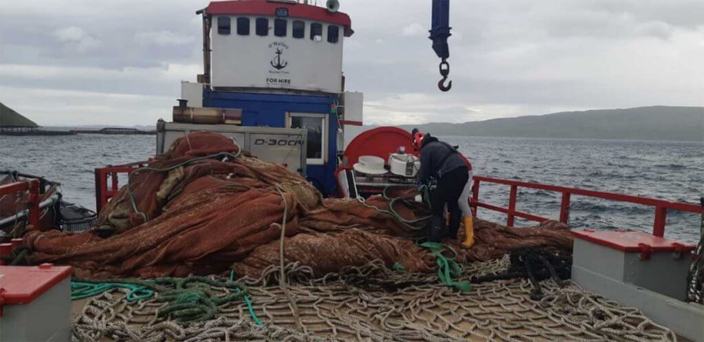 MV James - O'Malley Marine Plant - Aquaculture Assistance Ireland